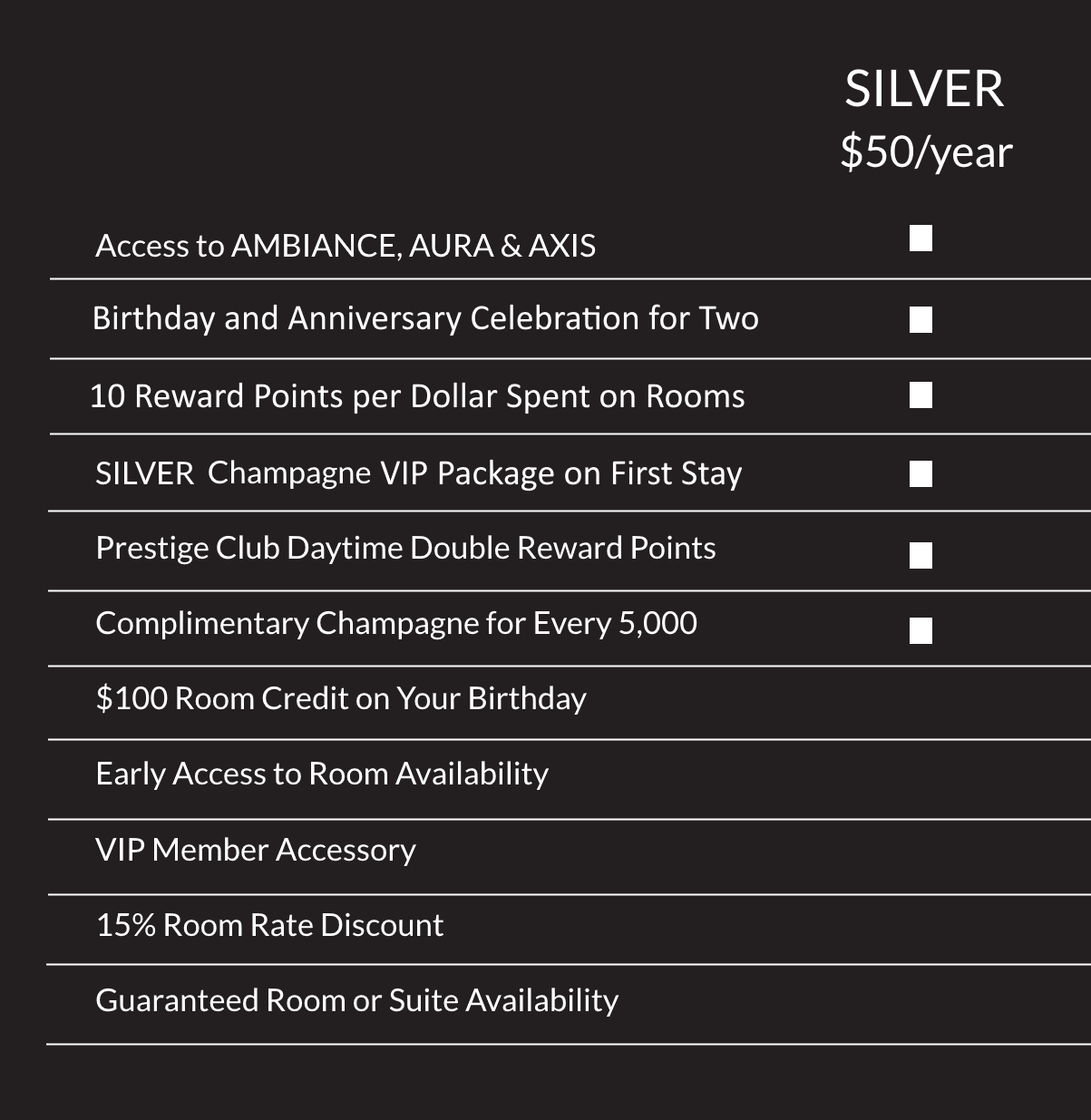 Membership - Prestige Club - Take Your Sexy Escape Behind the Velvet Rope